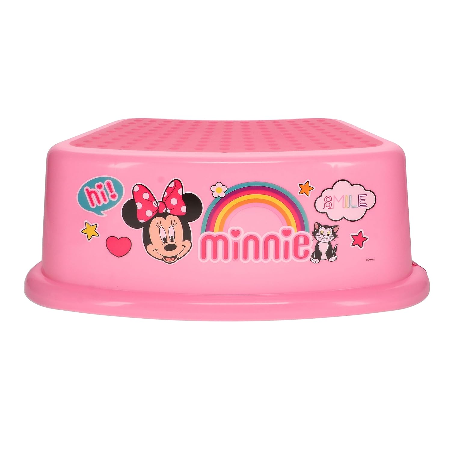 Amazon.com : Disney Minnie Mouse "Smile" Step Stool - Kids Step Stool ...