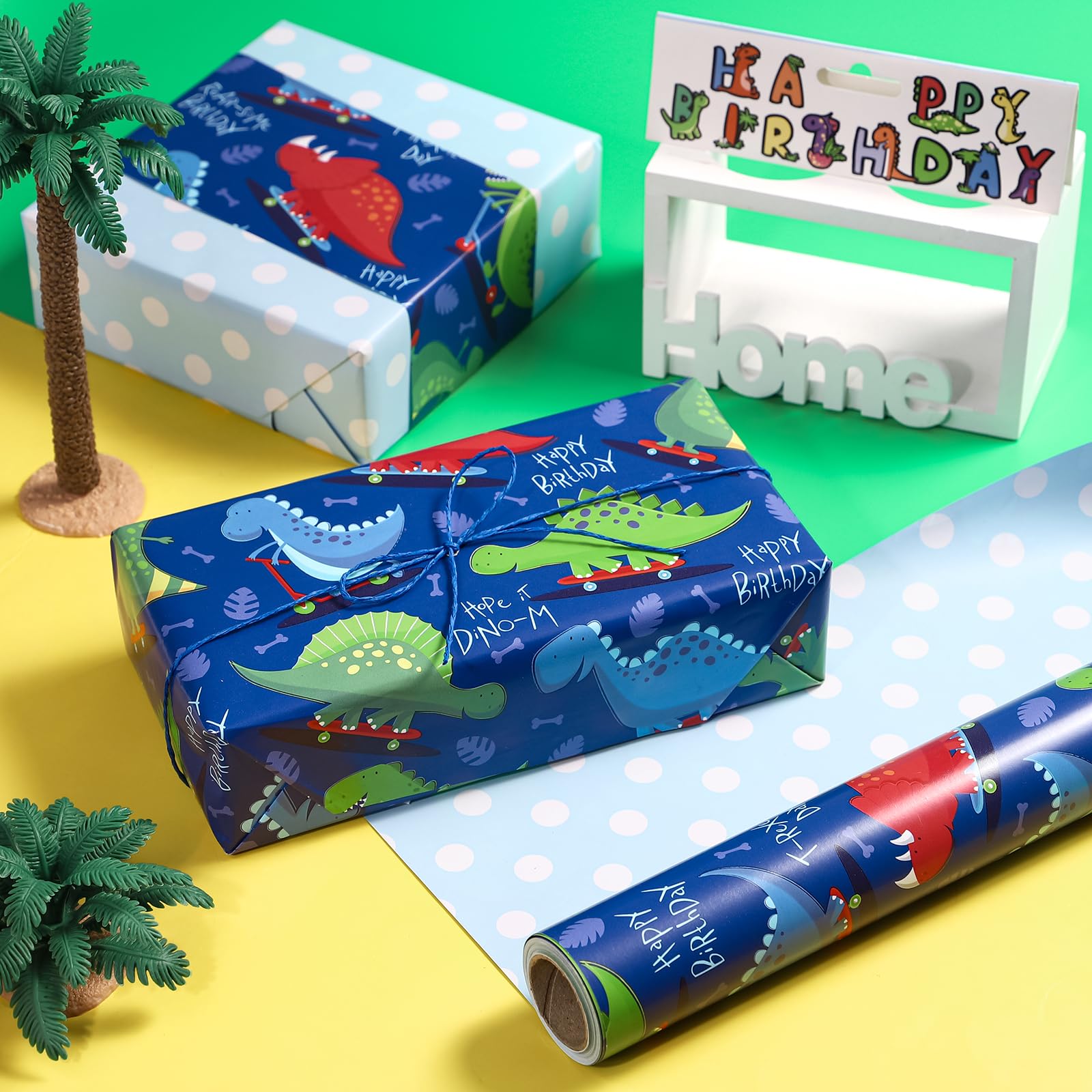 Snapklik.com : WRAPAHOLIC Reversible Wrapping Paper - Mini Roll - 17 ...