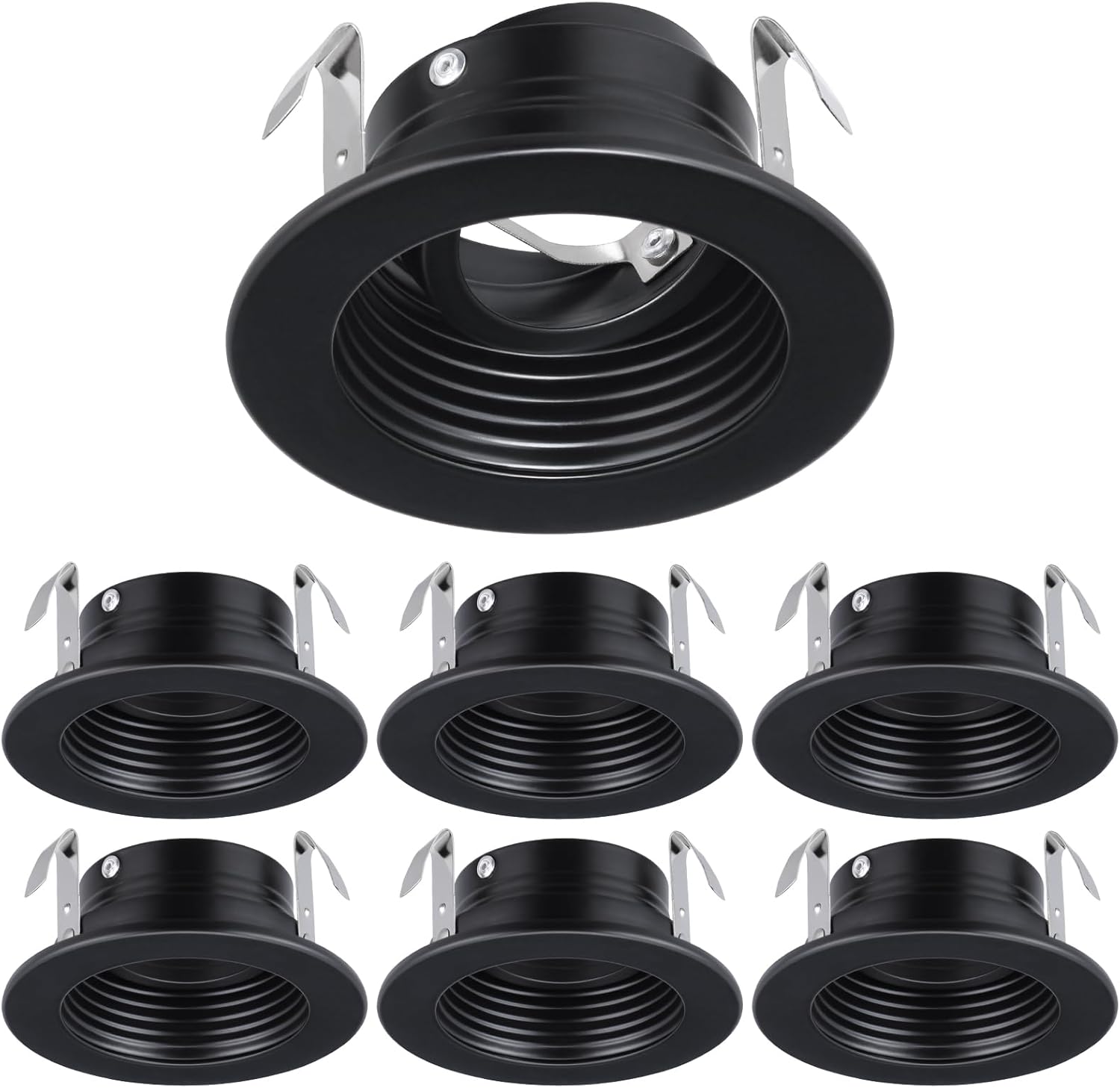 TORCHSTAR 3 Inch GU10 Trim, Recessed Gimbal Trim, Full Metal, Only for ...