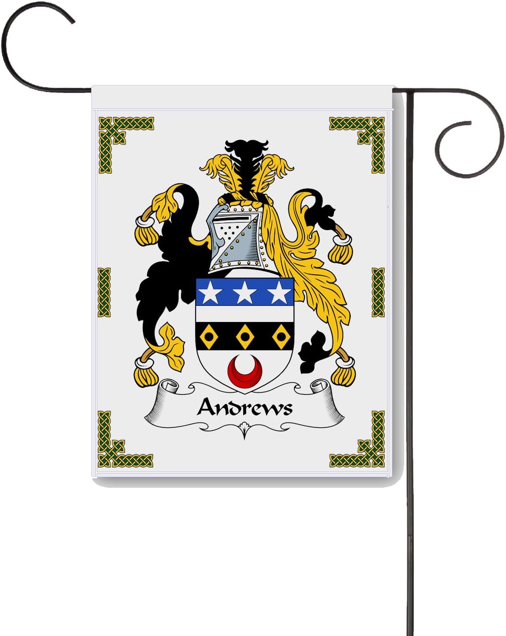 Amazon.com : Andrews Coat of Arms/Andrews Family Crest 11 X 15 Garden ...