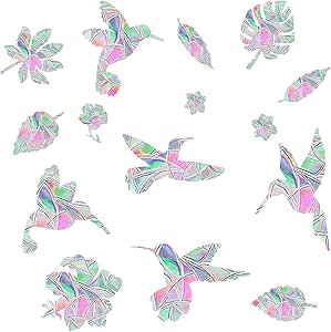 Amazon.com: NQEUEPN 60pcs Anti Collision Window Decals for Birds ...