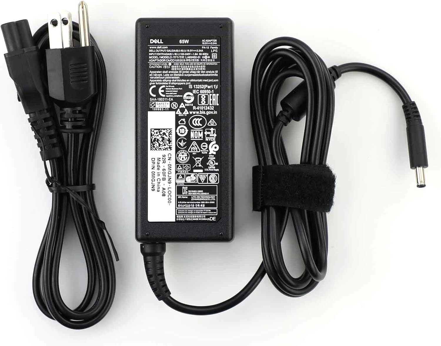 Amazon.com: Genuine 65W 19.5V AC/DC Adapter Compatible with Dell ...