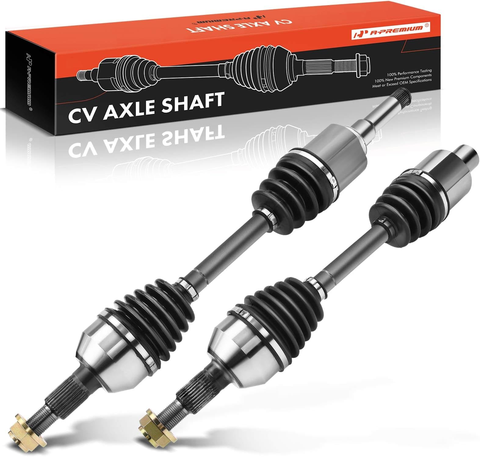 Amazon.com: Detroit Axle - 2.4L 14pc Front CV Axles Kit for 2010-2016 ...