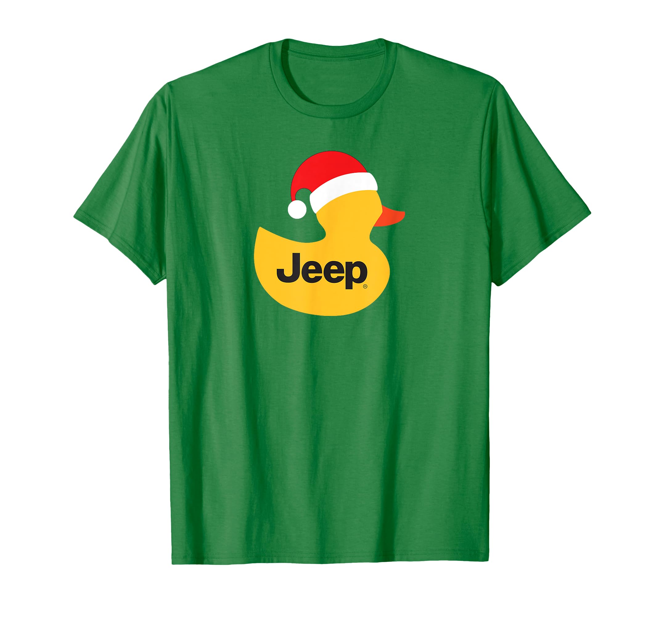 Amazon.com: Jeep Holiday Duck Red Santa Hat T-Shirt : Clothing, Shoes & Jewelry