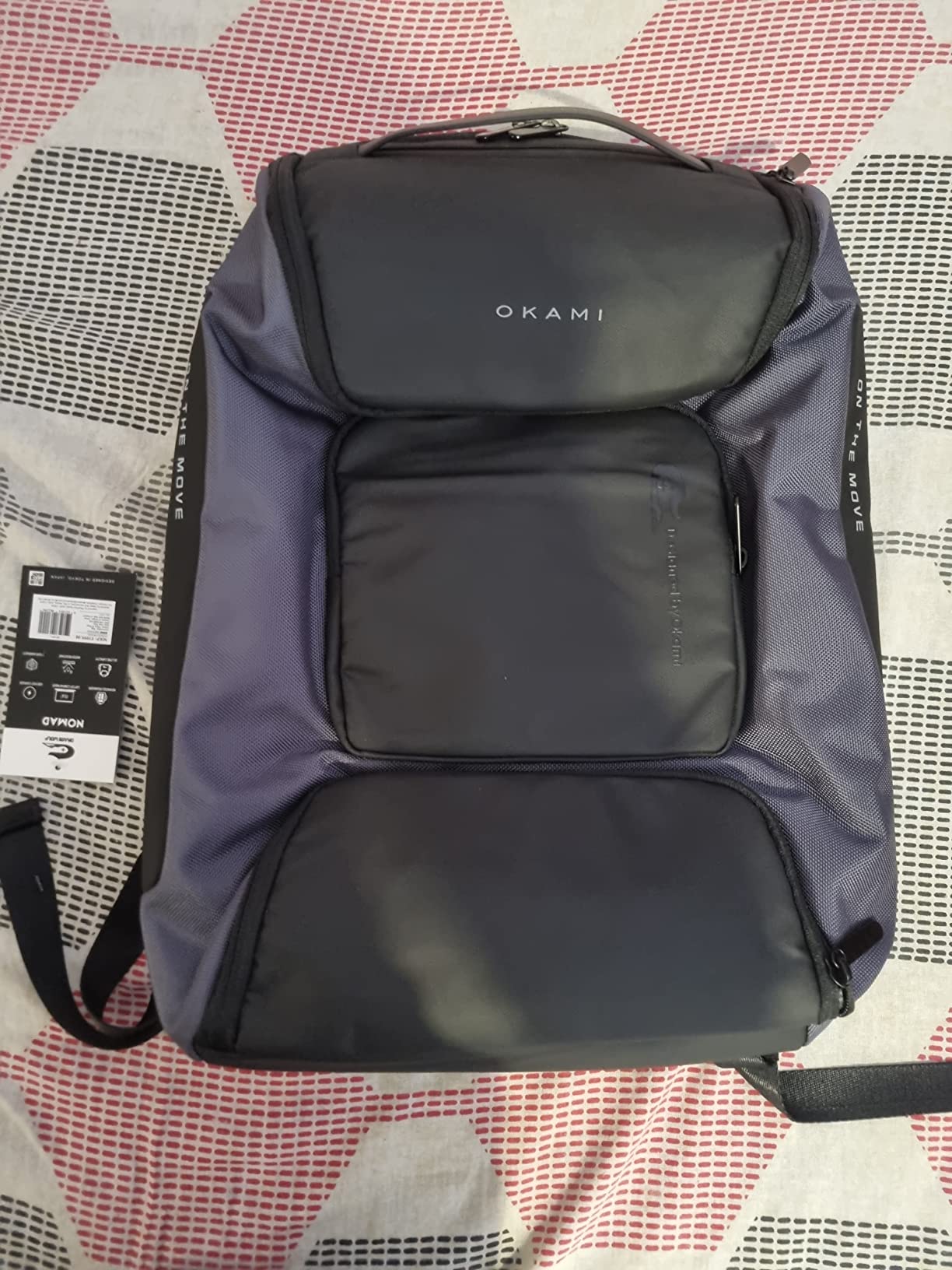 Buy Okami Nomad Laptop Backpack with USB Fast-Charging (Onyx Grey) at ...