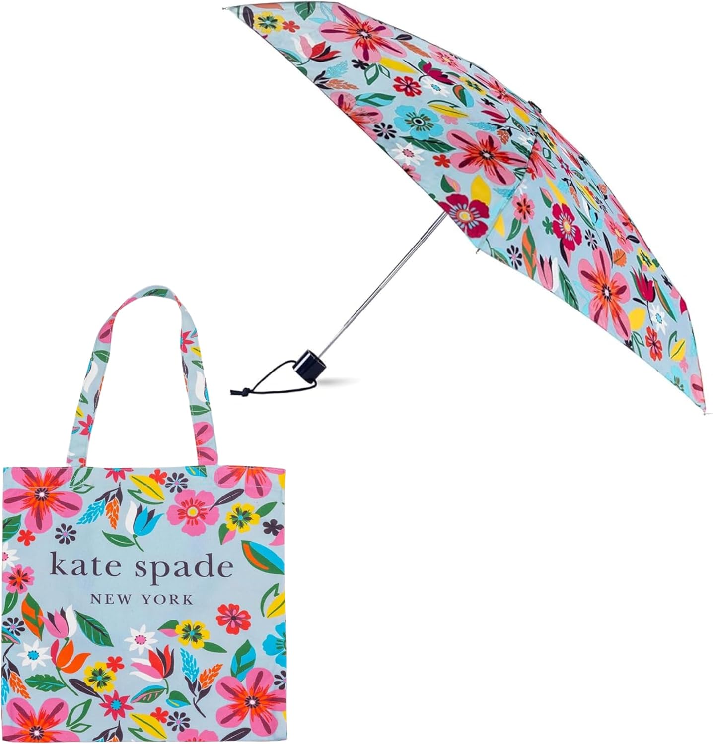 Amazon.com: kate spade new york Canvas Tote Bag for Women Bundle with ...