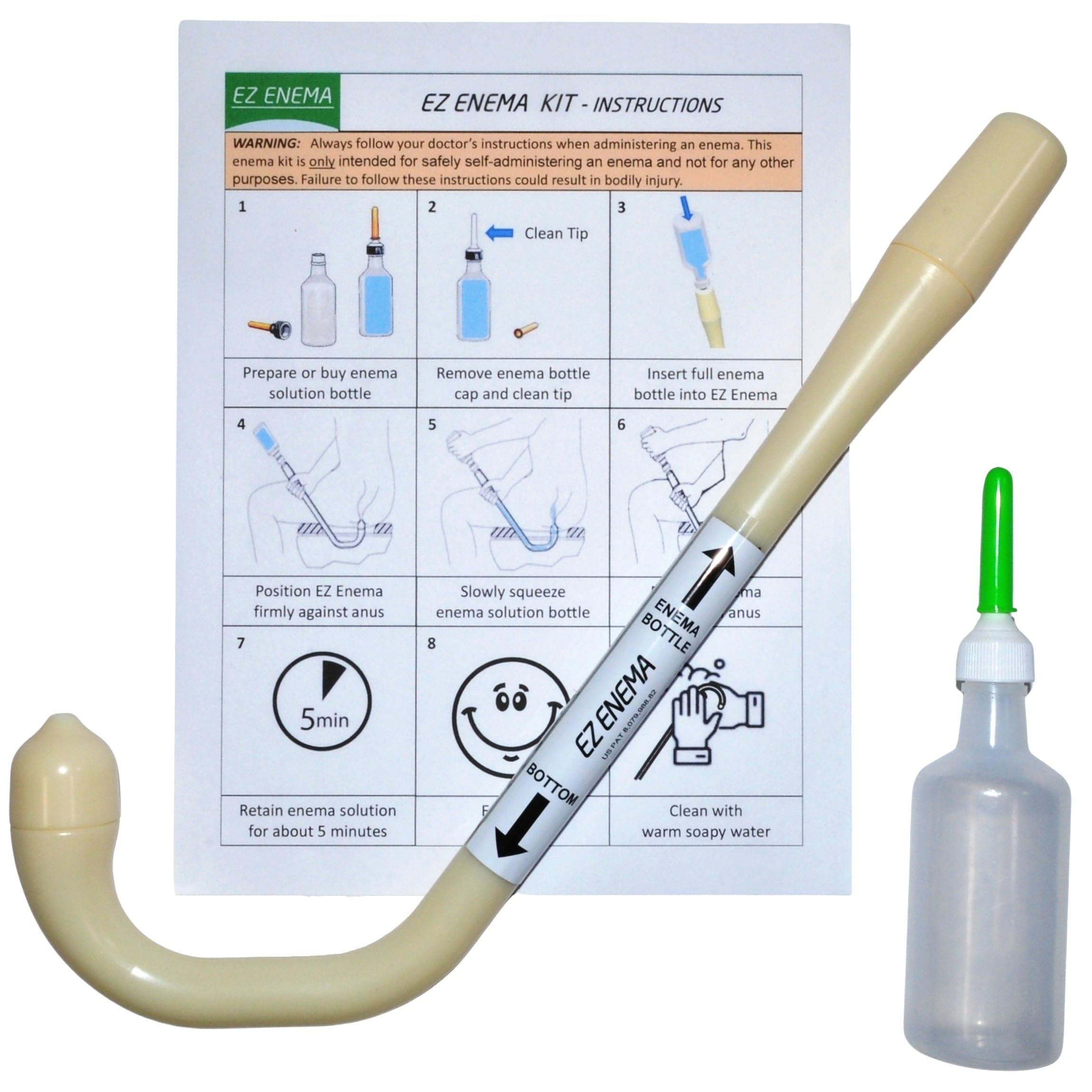 Amazon.com: Rounded Enema Kit - No Matter How You Spell Enema ( anema ...
