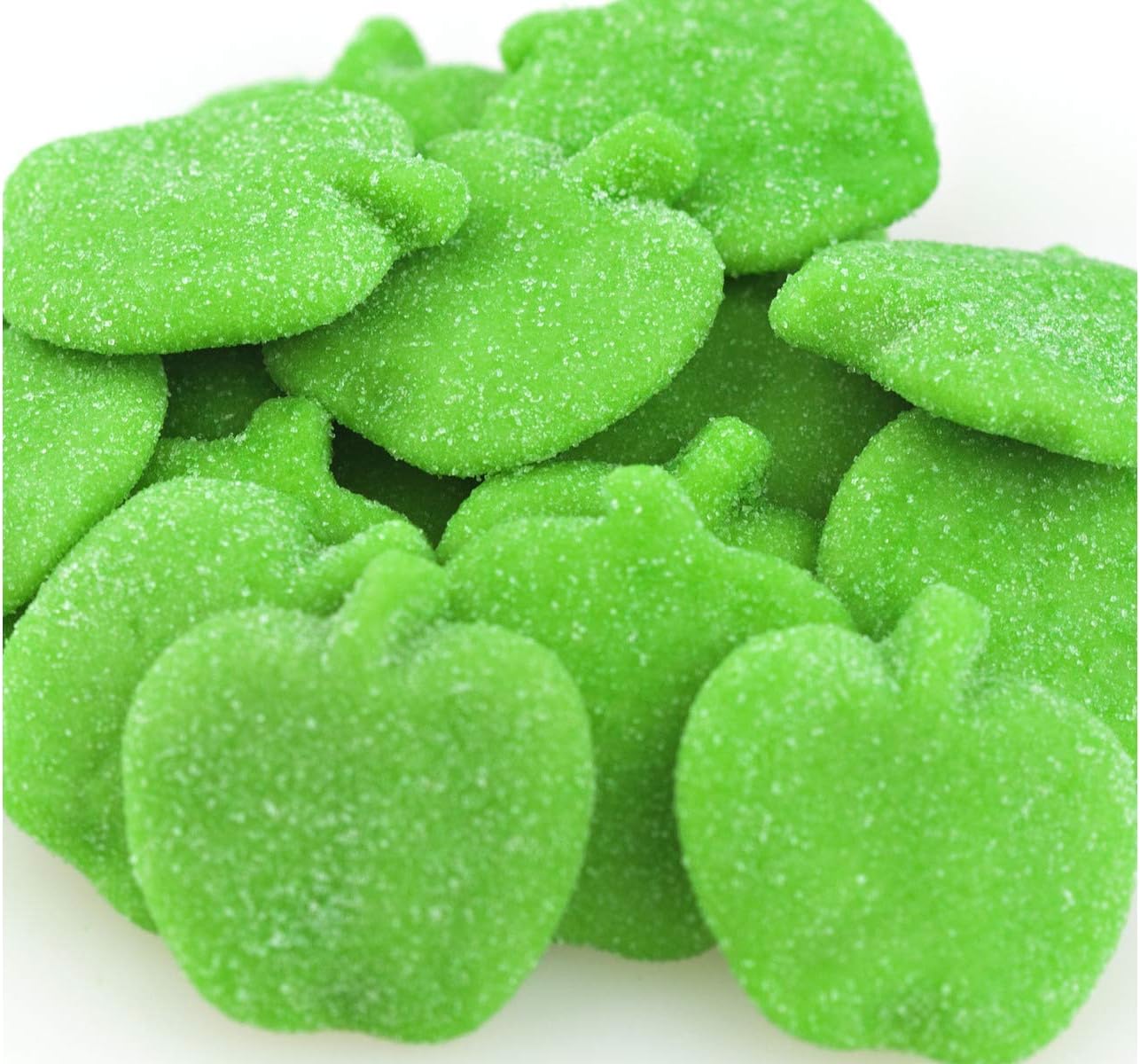 Amazon.com : Candy Retailer Gummi Sour Green Apples 1 Lb. : Grocery ...