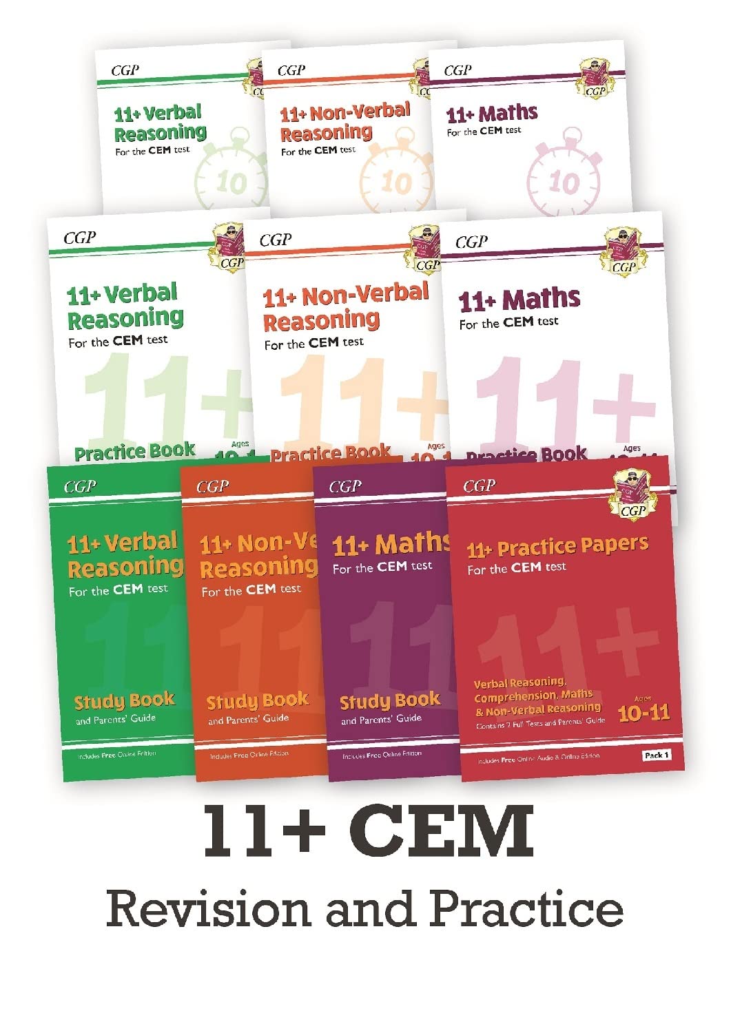 11+ CEM Ultimate Study & Practice 10-book Bundle - for Ages 10-11 ...