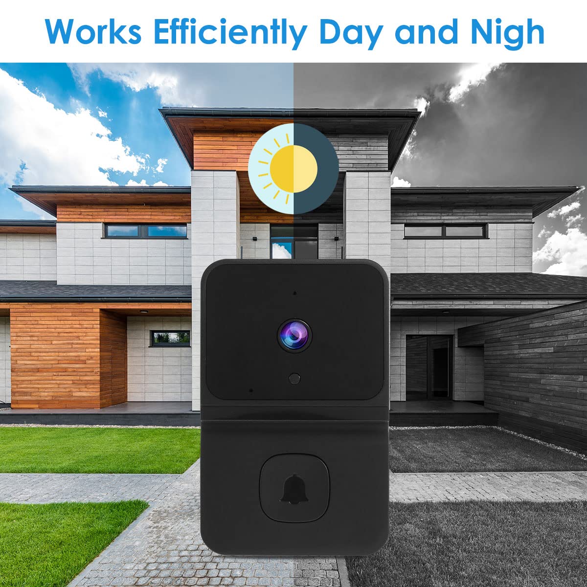 Z20 Smart Wireless Doorbell Remote Home Wifi Doorbell, 41% OFF
