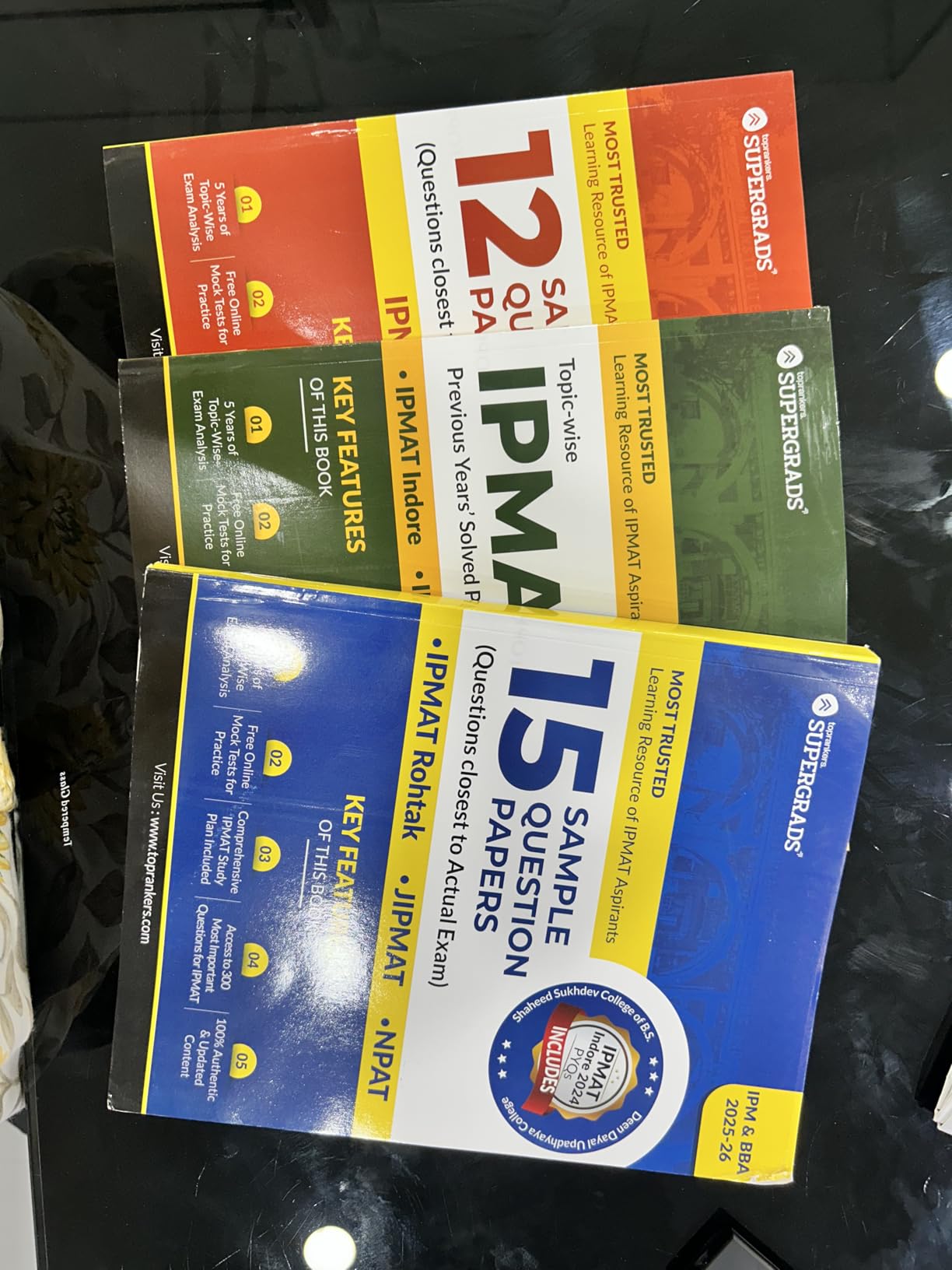 Buy IIM IPMAT Preparation Books (Set of 3 books including Topic-wise ...