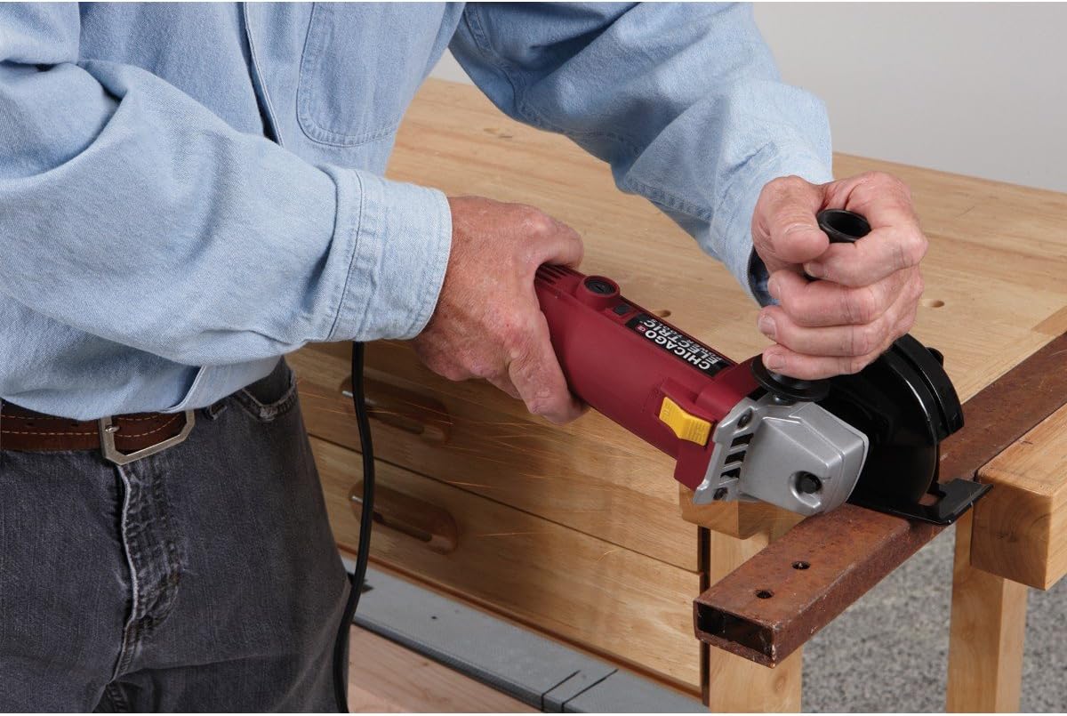 Safety Guard Protector Designed for 4 in. and 4.5 in. Diameters Angle ...