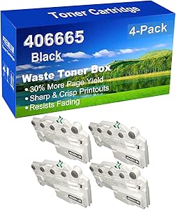 Amazon.com: SINIYA 4-Pack Compatible High Yield SP C431DN, SP C435DN, SP C440DN Printer Waste ...