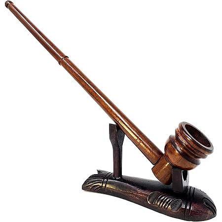 Amazon.com: Handcrafted Churchwarden Pear Wood The Hobbit Pipe Gandalf ...