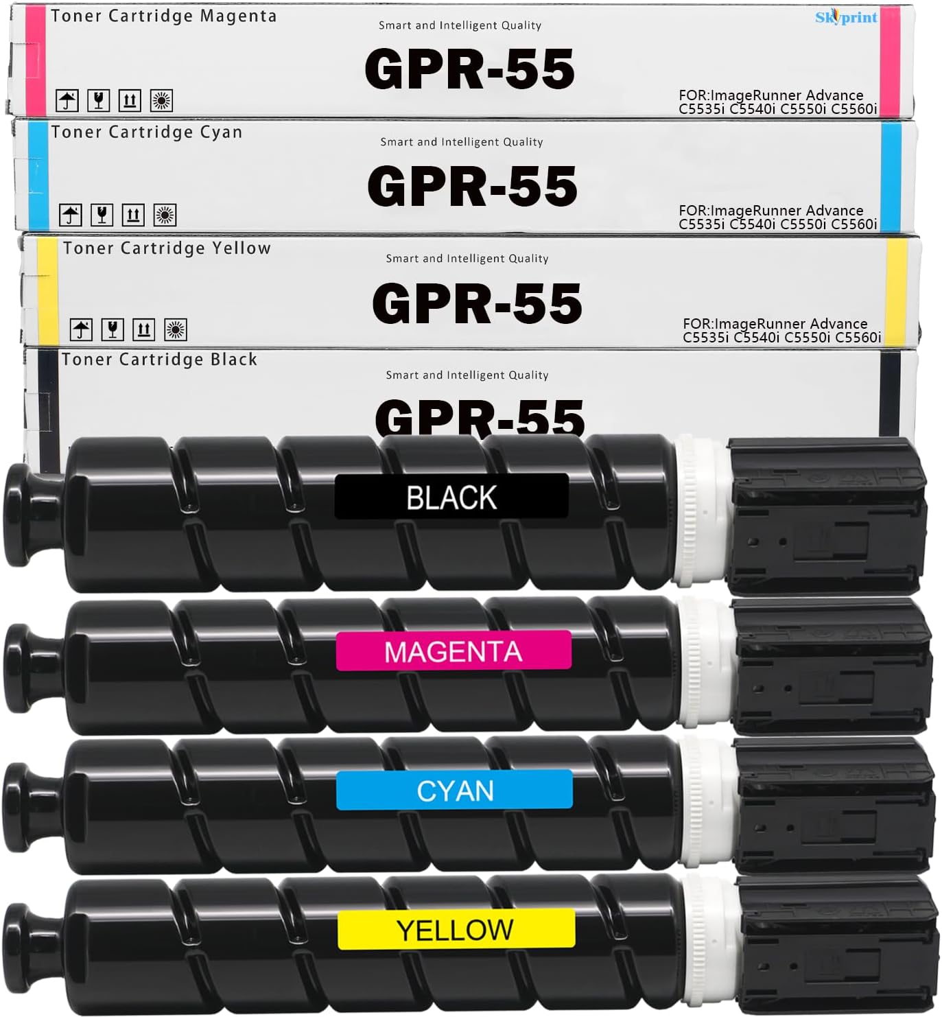Amazon.com: MasaiMara GPR-55 GPR55 Toner Cartridge for Canon ...