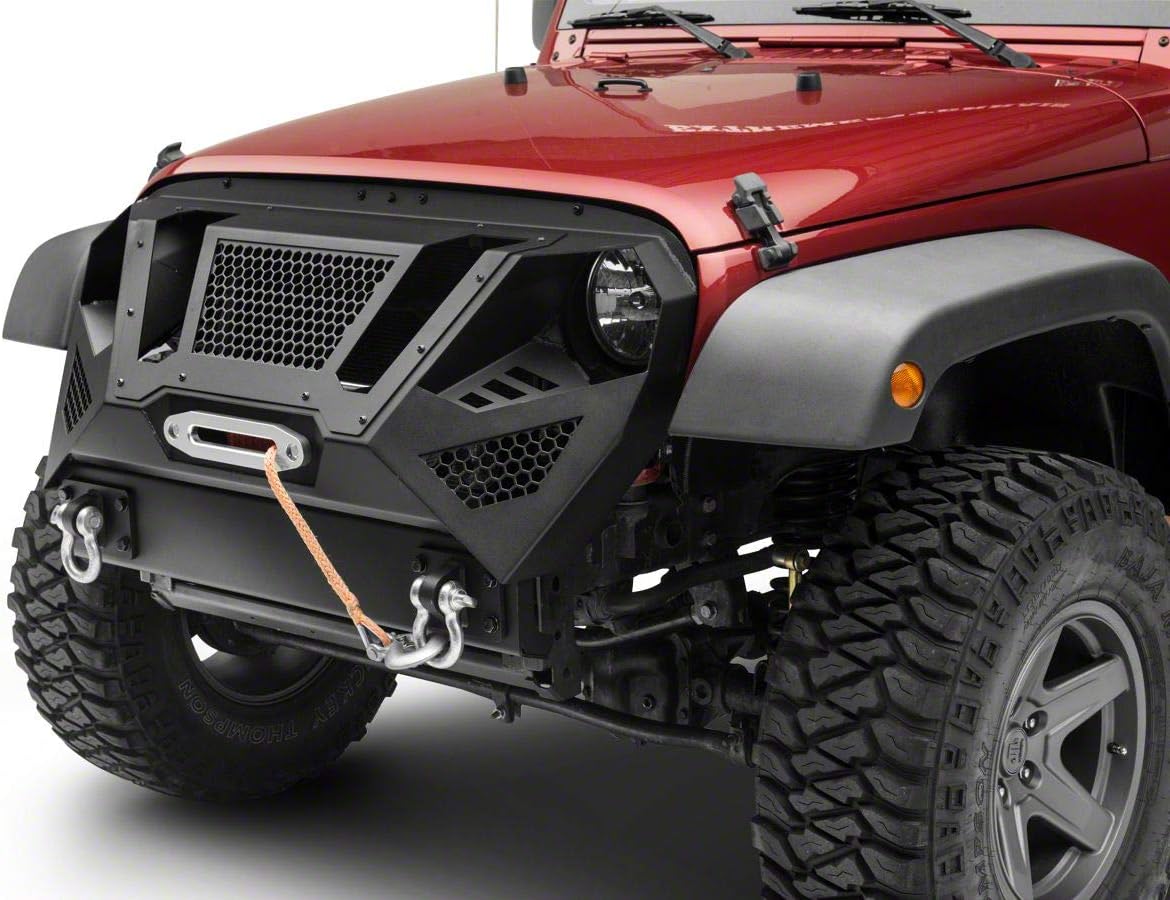 Amazon.com: Barricade Apocalypse Grille Guard Compatible for 07-18 Jeep ...