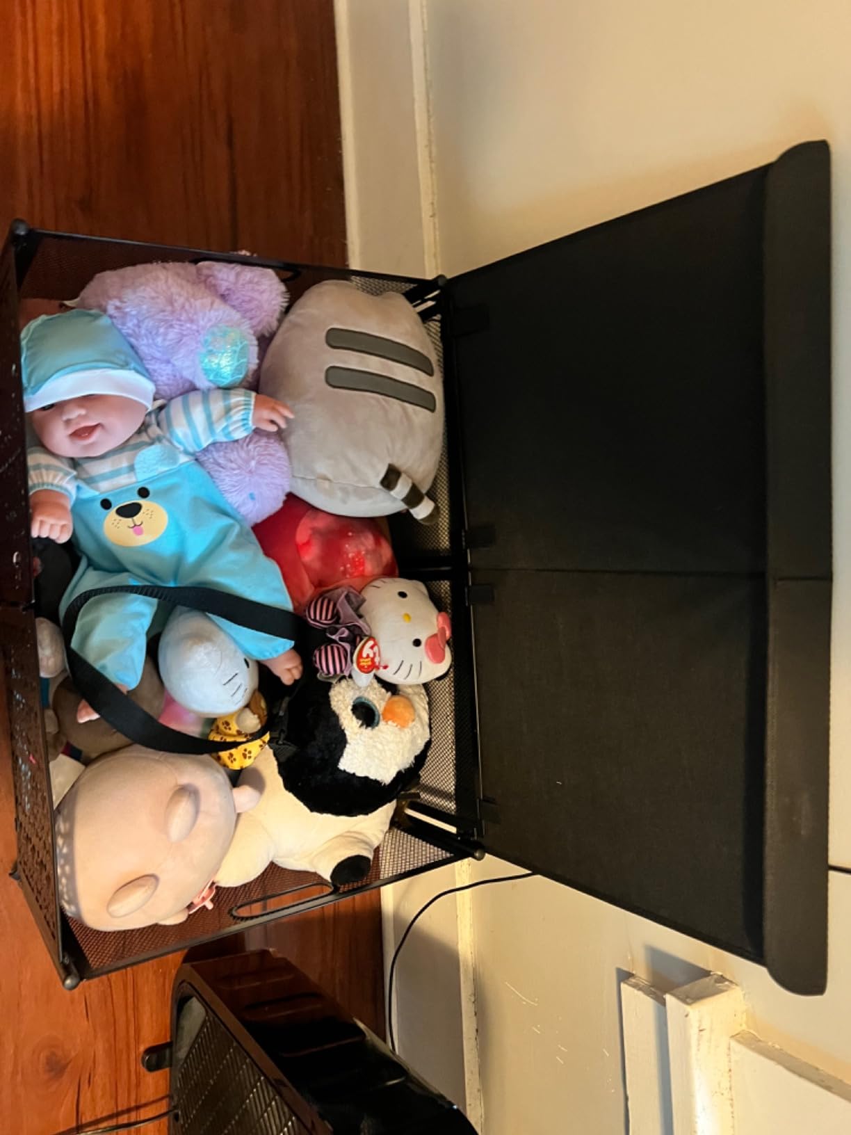 $15/mo - Finance IDMOP Large Metal Toy Box Storage,Toy Box Chest with ...