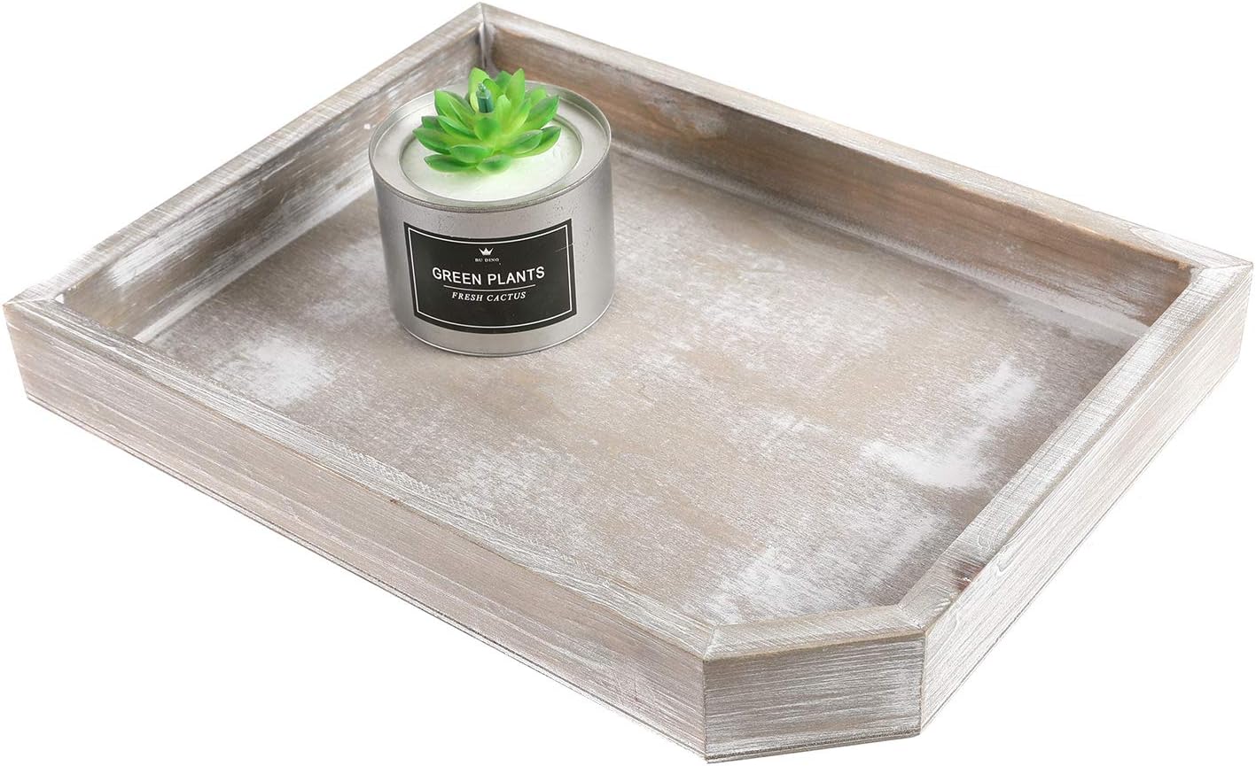 Amazon.com: Liry Products Vintage Gray Rustic Torched Distressed Wood ...