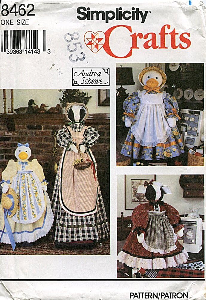Amazon.com: Simplicity Crafts Sewing Pattern 8177, Bunny & Cleaning ...