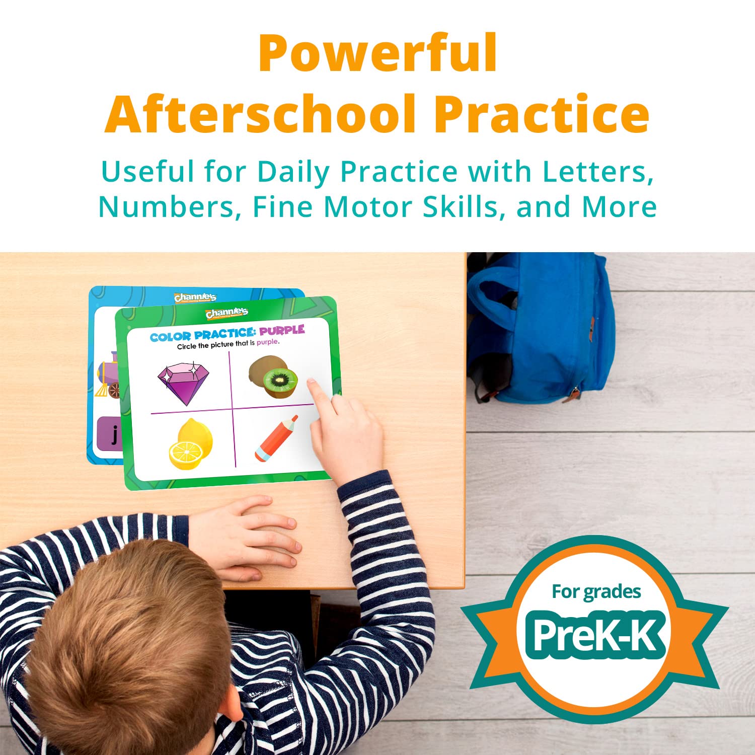 Snapklik.com : Channies My Fun Pre-K Activity Flash Cards, 30 Preschool ...
