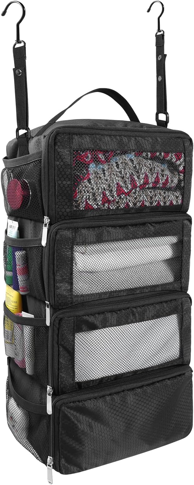 Amazon.com: Biaggi Hangmates 3-Tiered ZipCube - Hanging Shelf Cube with ...