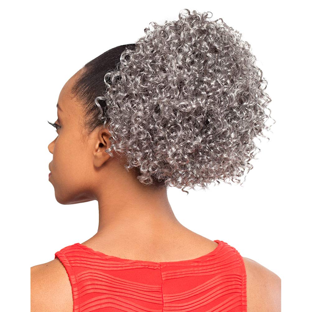 Amazon.com : DS005 (Foxy Silver) - Synthetic Ponytail in 51 : Beauty ...