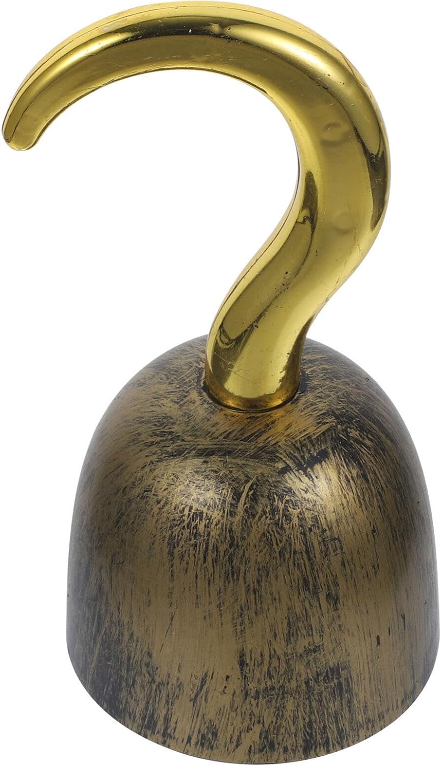 Amazon.com: NUOBESTY Pirate Hook Toy Captain Hook Prop Halloween Cosplay Accessories Pirate ...