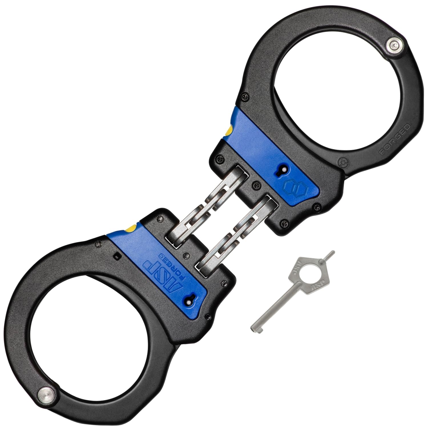 Snapklik.com : Blue Line Ultra Plus Hinge Handcuffs, Double-Locking ...