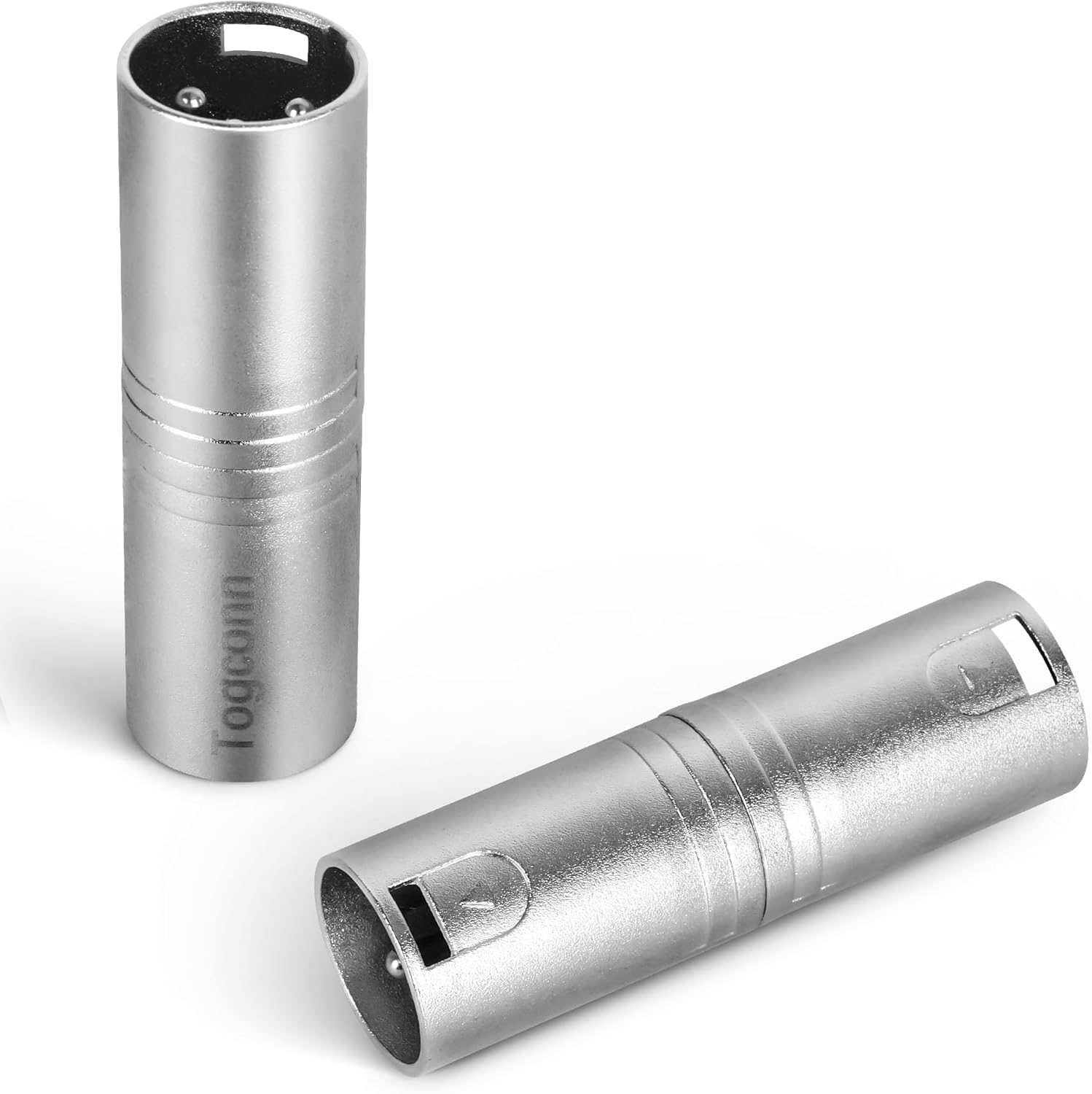 Amazon.com: Togconn XLR Male to Male Adapter 2 Pack，3-Pin XLR Gender ...