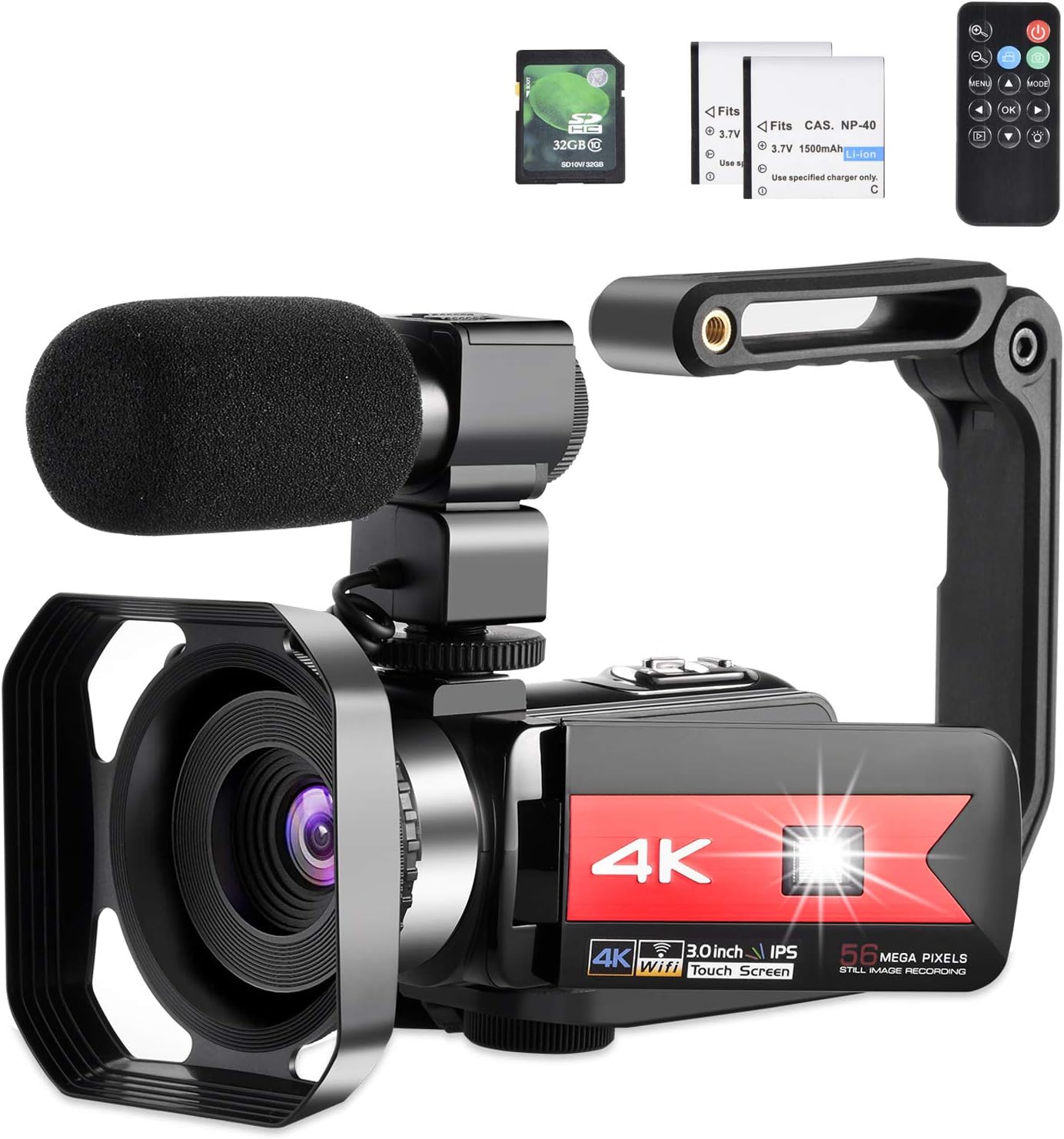 Digital Video Camera 4k Ultra Hd Clouddase