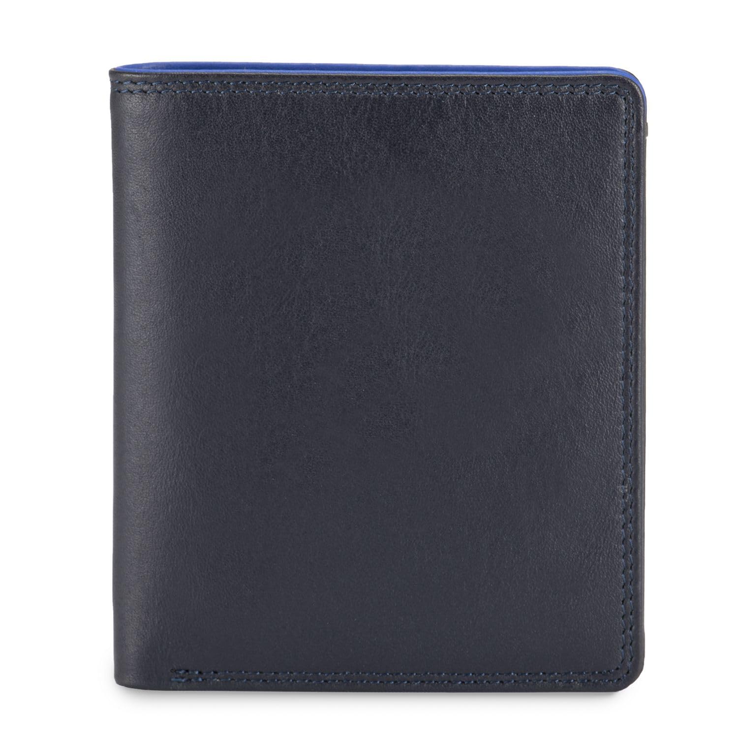 Amazon.com: mywalit RFID Classic Men's Nappa Leather Wallet | Midnight ...