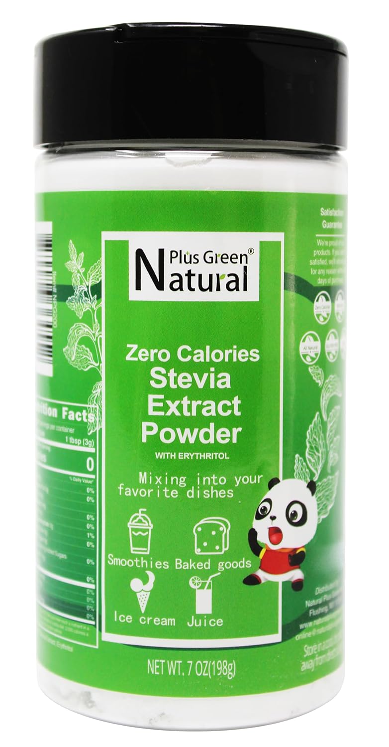Amazon.com: NPG Stevia Extract Powder 7 Ounce, Plant-Based Zero Calorie ...