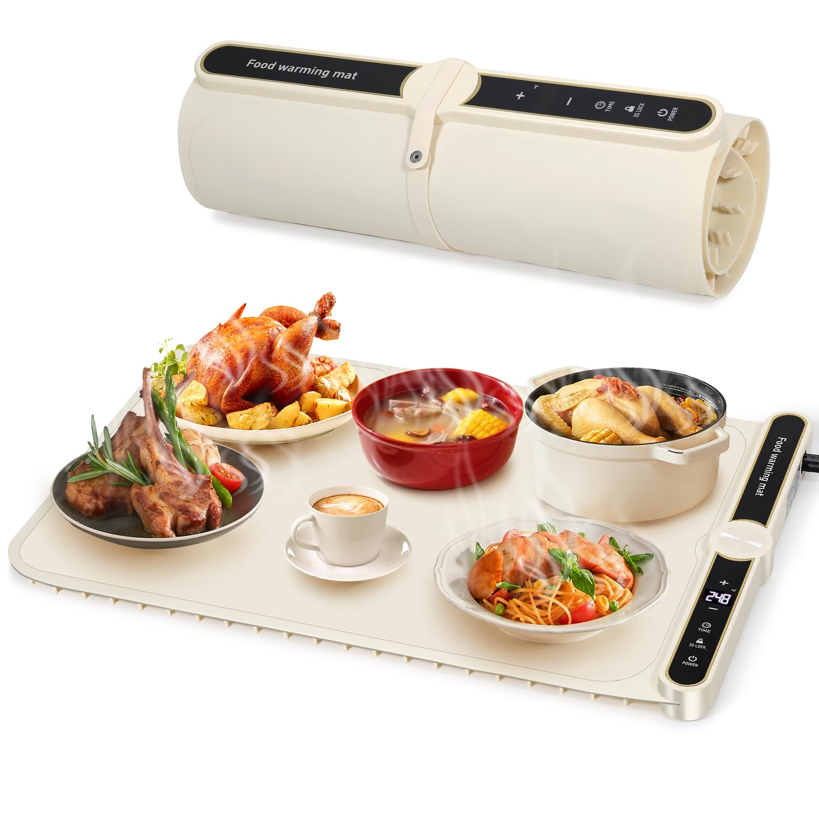 Amazon.com: Electric Food Warming Mat - Temp Master Adjustable Warming ...