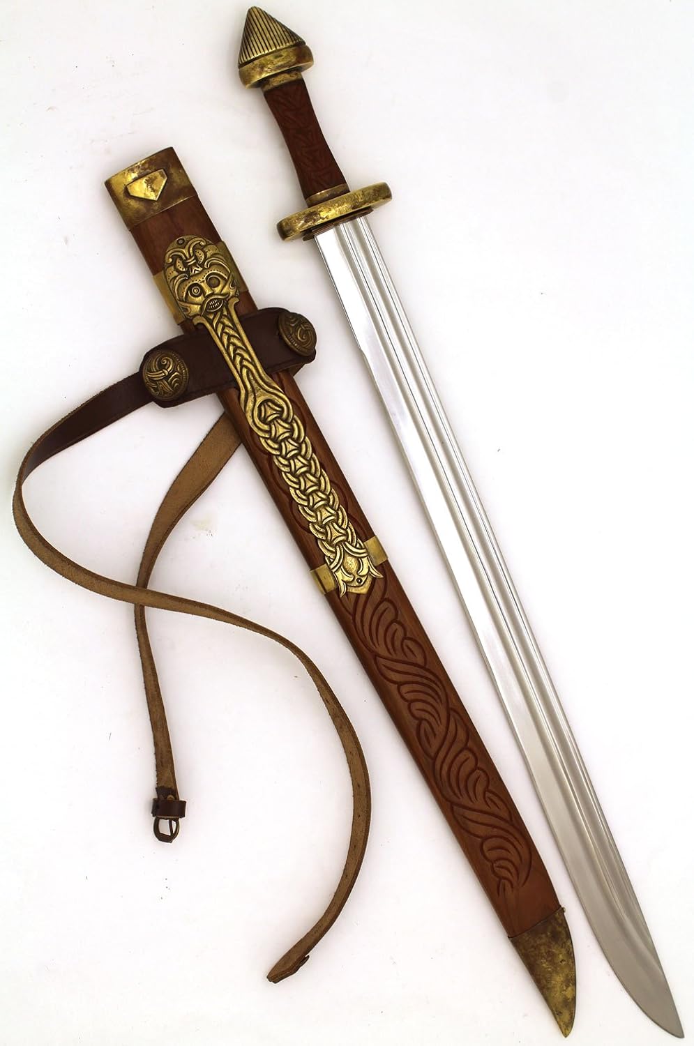 Medieval Warrior 9th Century Viking Handmade Handforged Heavy Duty Real ...