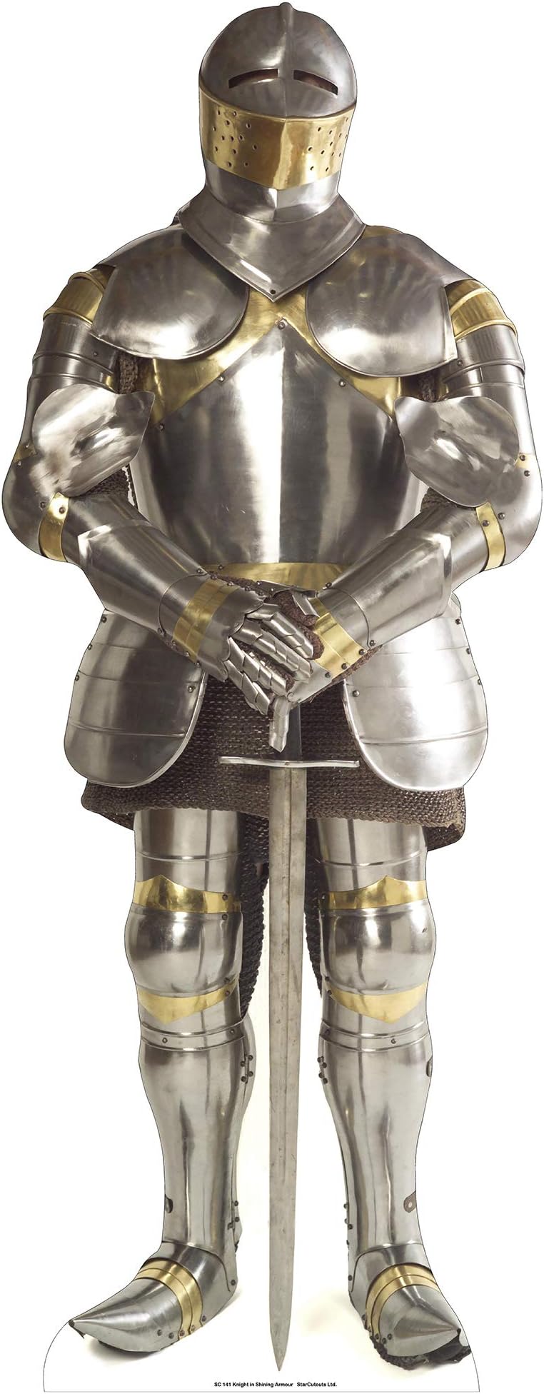 Amazon.com: Star Cutouts, Knight In Armor, Cardboard Cutout Standup ...