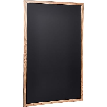 Amazon.com : The Board Dudes Chalk Boards Wood Frame 23 x 35 inches ...