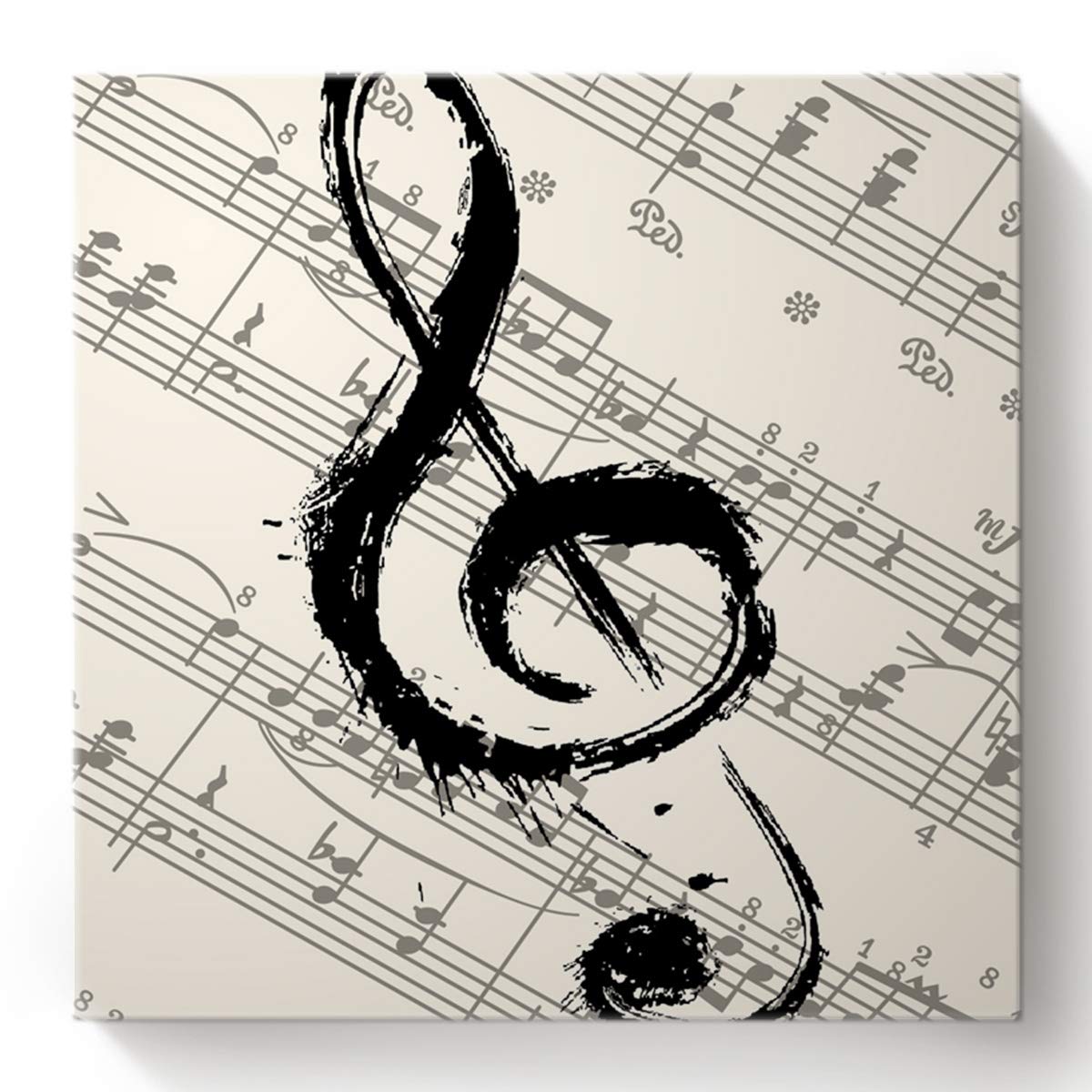 Music Notes Painting