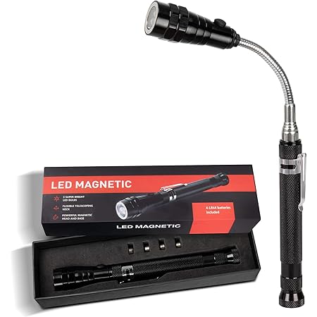 4 Pack Telescoping Magnet Pick-up Tool Set - Retrieving Telescoping ...