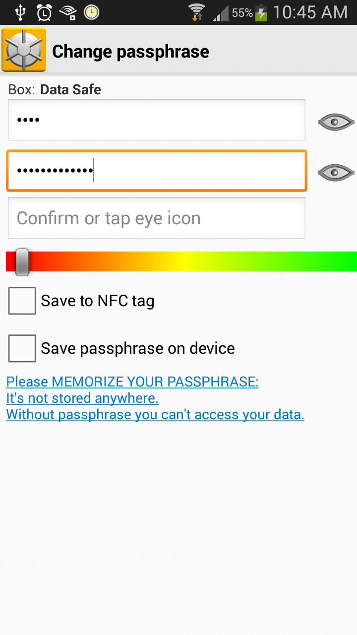 Data Vault - App on Amazon Appstore