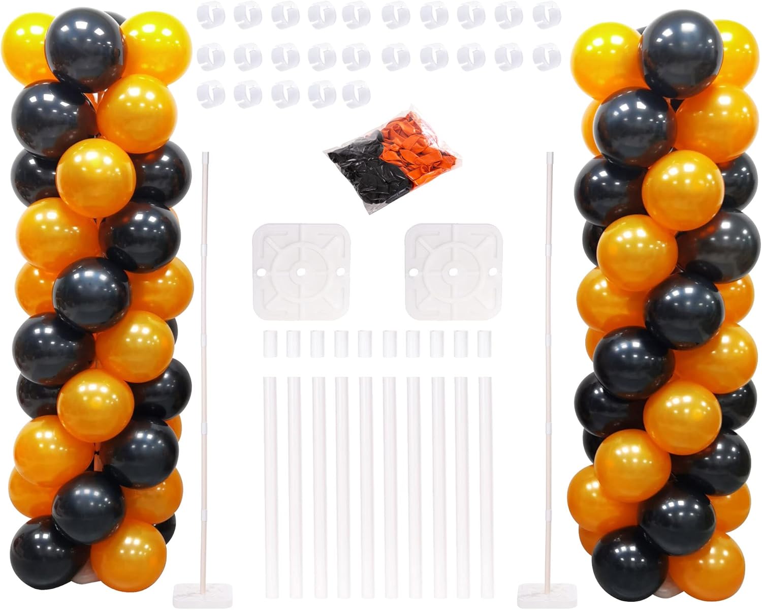Amazon.com: MOXMAY Balloon Column Kit — Set of 2 Balloon Columns with ...