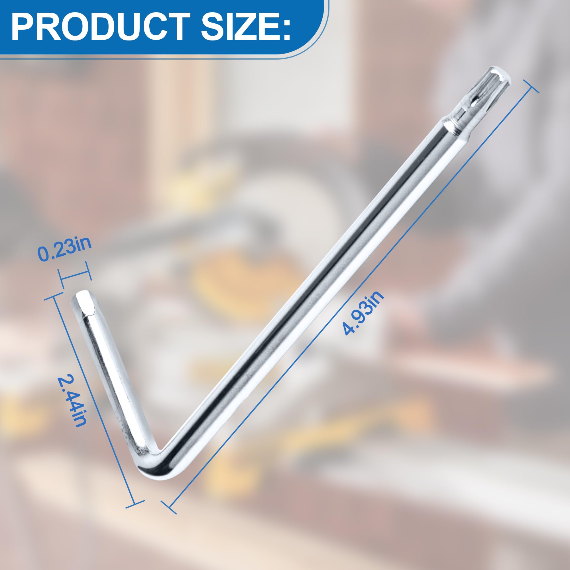 Snapklik.com : N600007 Torx Wrench For Dewalt Miter Saw, Metal Right ...