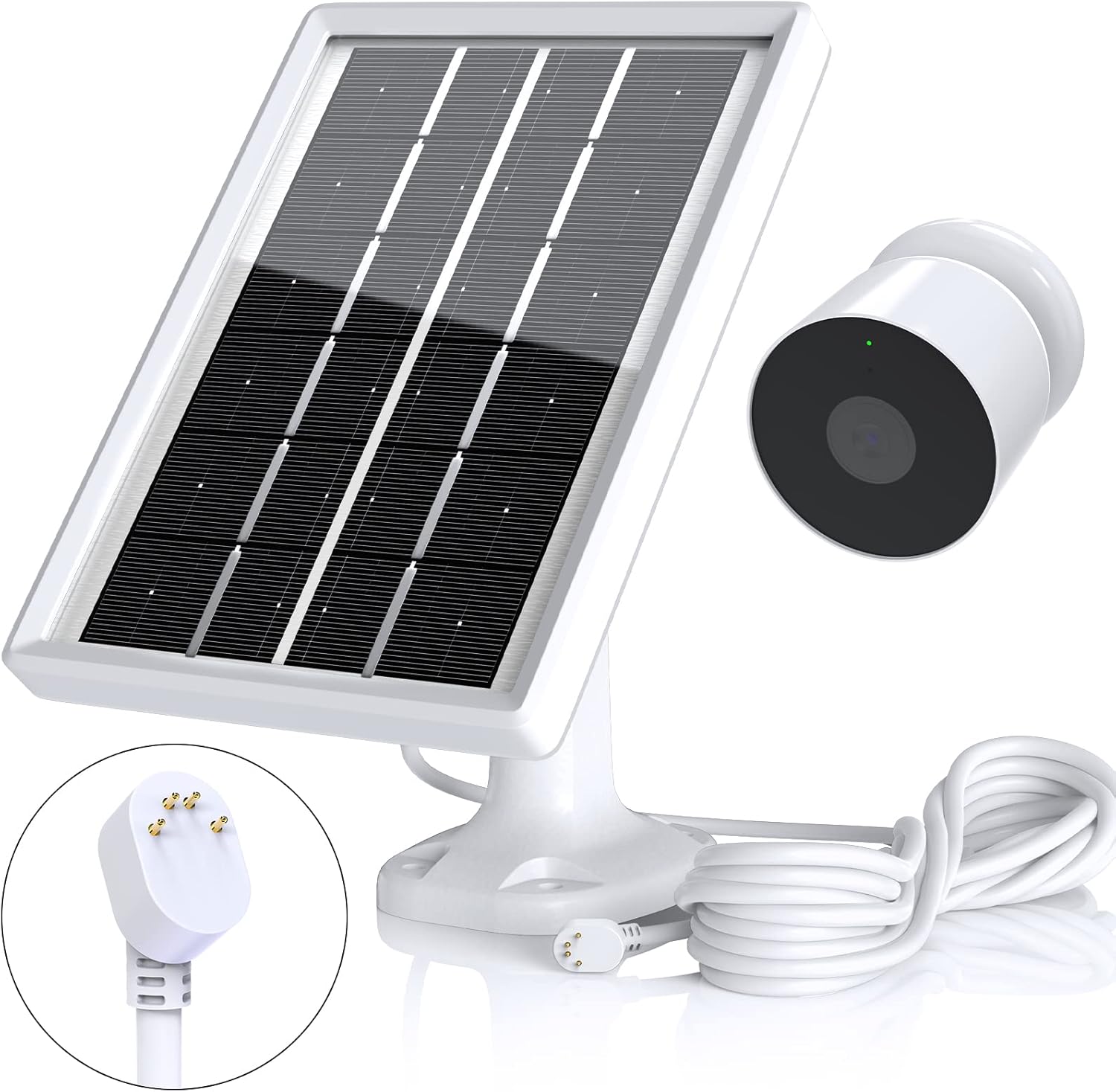 Amazon.com : Solar Panel for Google Nest Camera, Camera Solar Panel ...