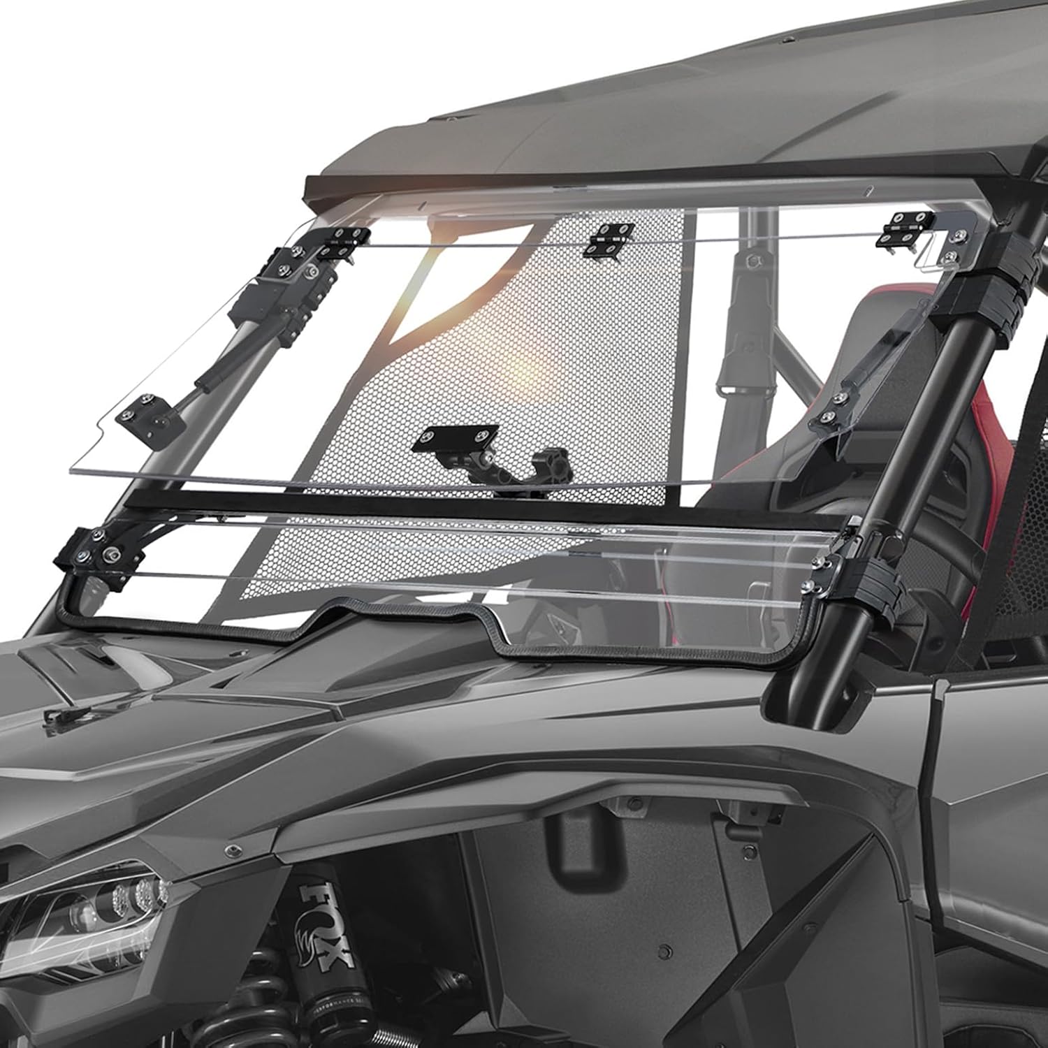 Amazon.com: KEMIMOTO Flip 3-IN-1 Windshield Compatible With Talon 1000X ...