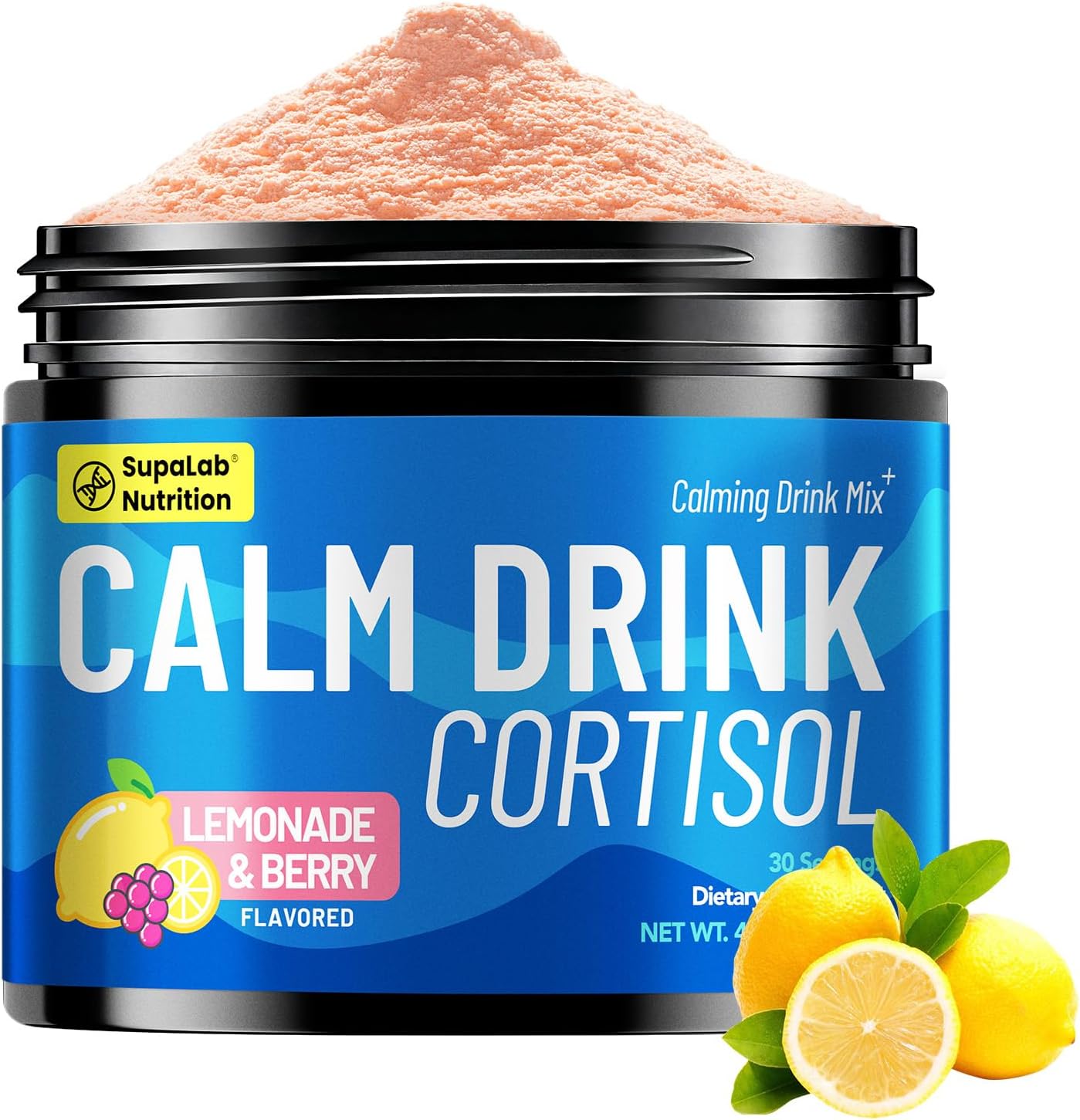 Amazon.com: Cortisol Drink Powder - with Ashwagandha, Black Pepper and ...