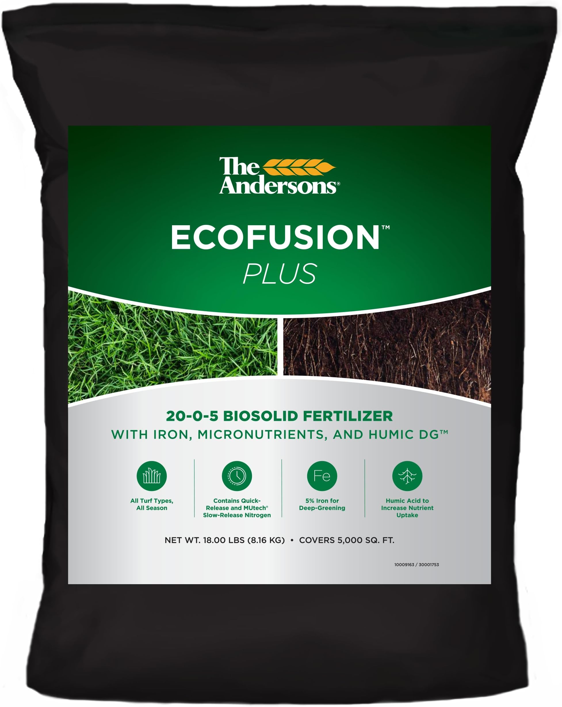 Amazon.com : The Andersons 18-24-12 Starter Turf Fertilizer, 50lb Bag : Grass Fertilizer : Patio ...