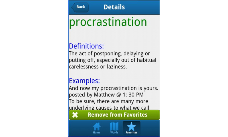 Word Card - App on Amazon Appstore