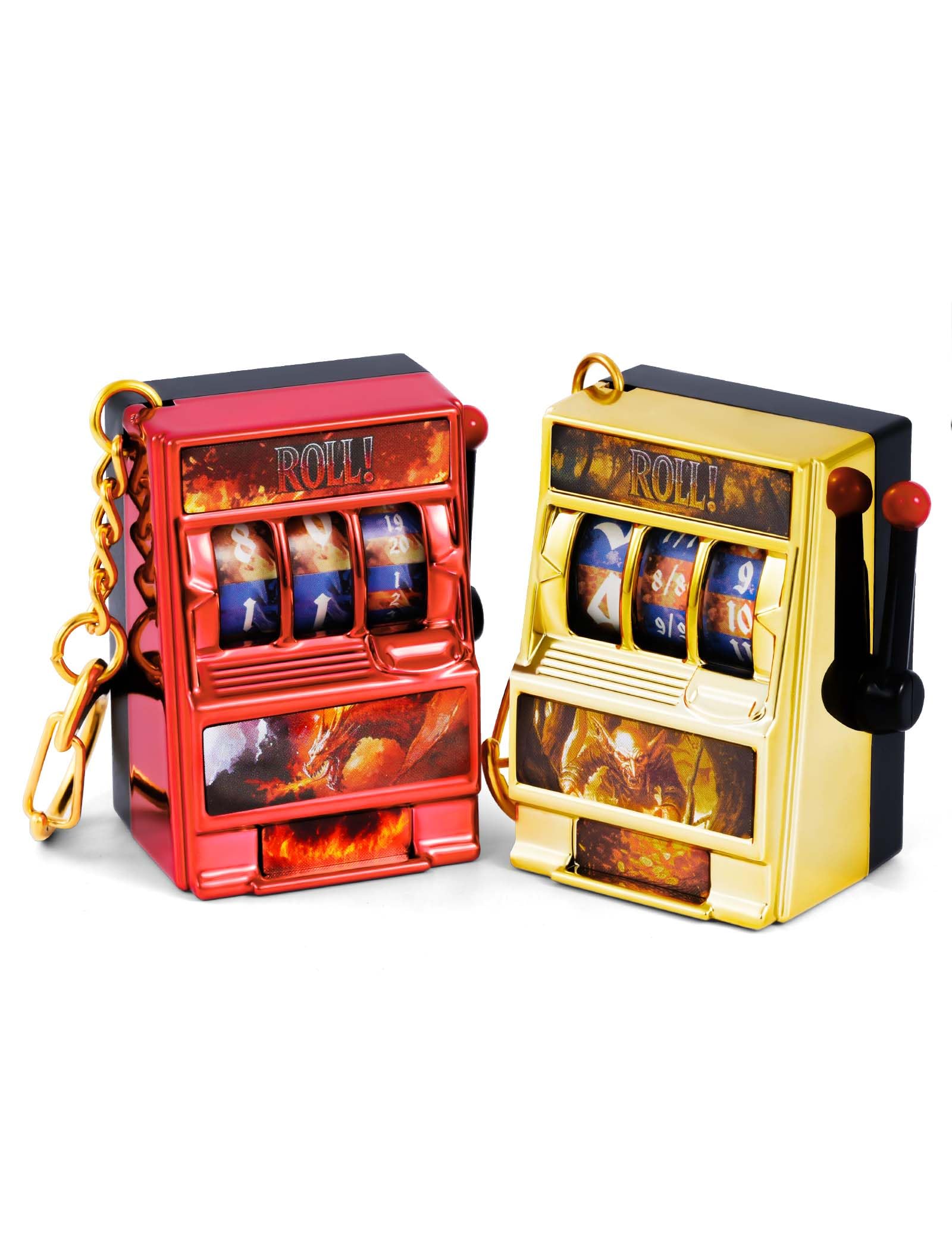 Amazon.com: Banloga DND Dice Set, Mini Slot Machine Dice for Dungeons ...