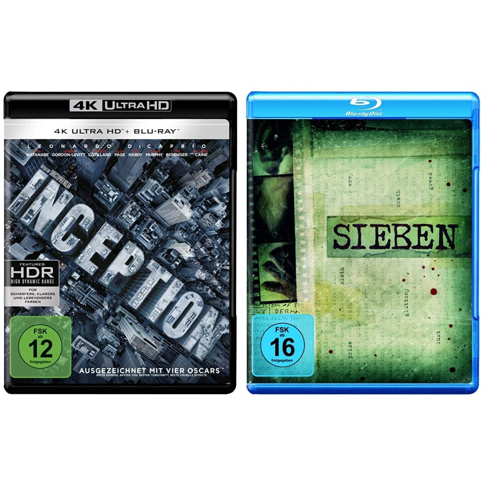 Inception (4K Ultra-HD + 2D-Blu-ray) (2-Disc Version) [Blu-ray ...