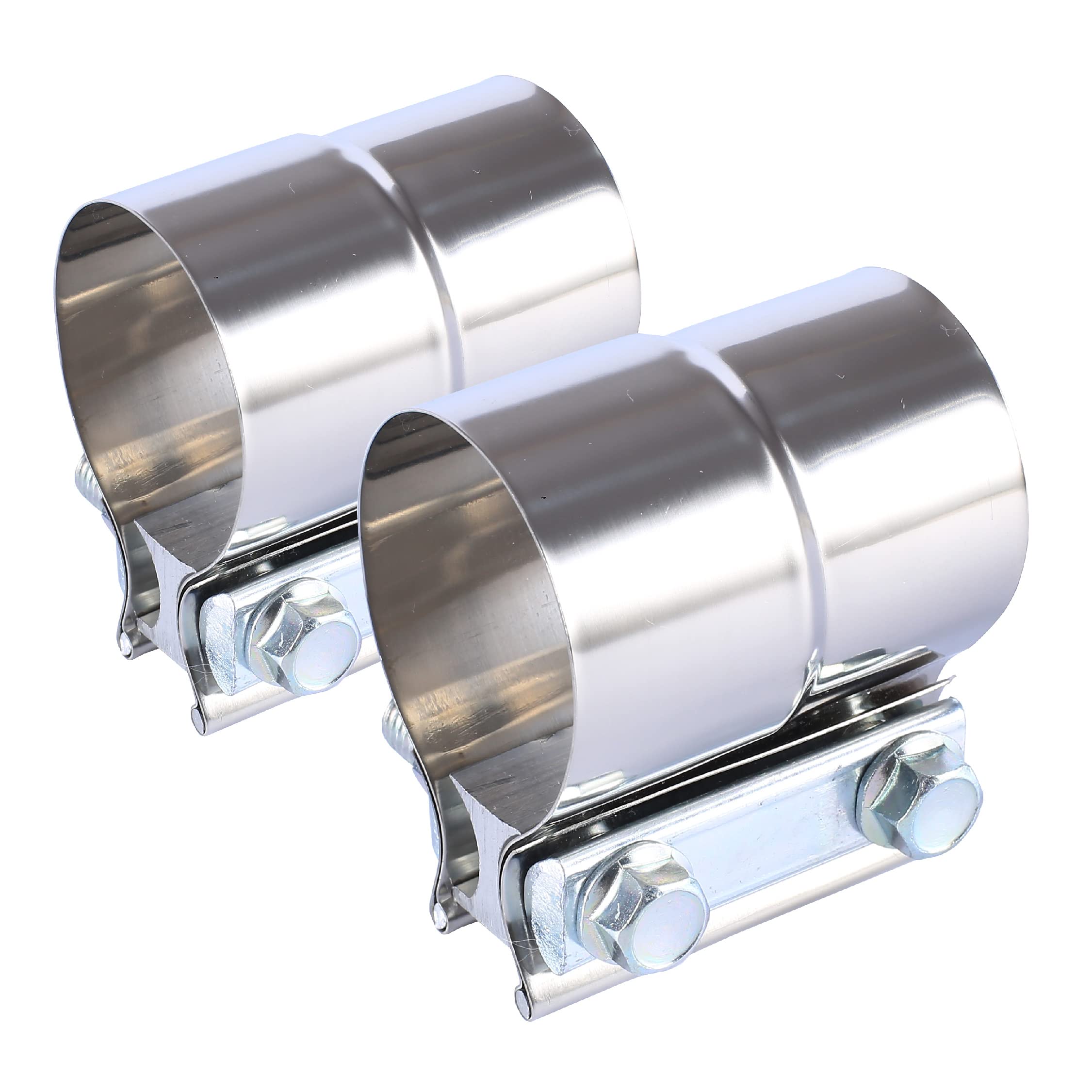 Snapklik.com : BATONECO 4 Inch Lap Joint Exhaust Band Clamp Exhaust ...