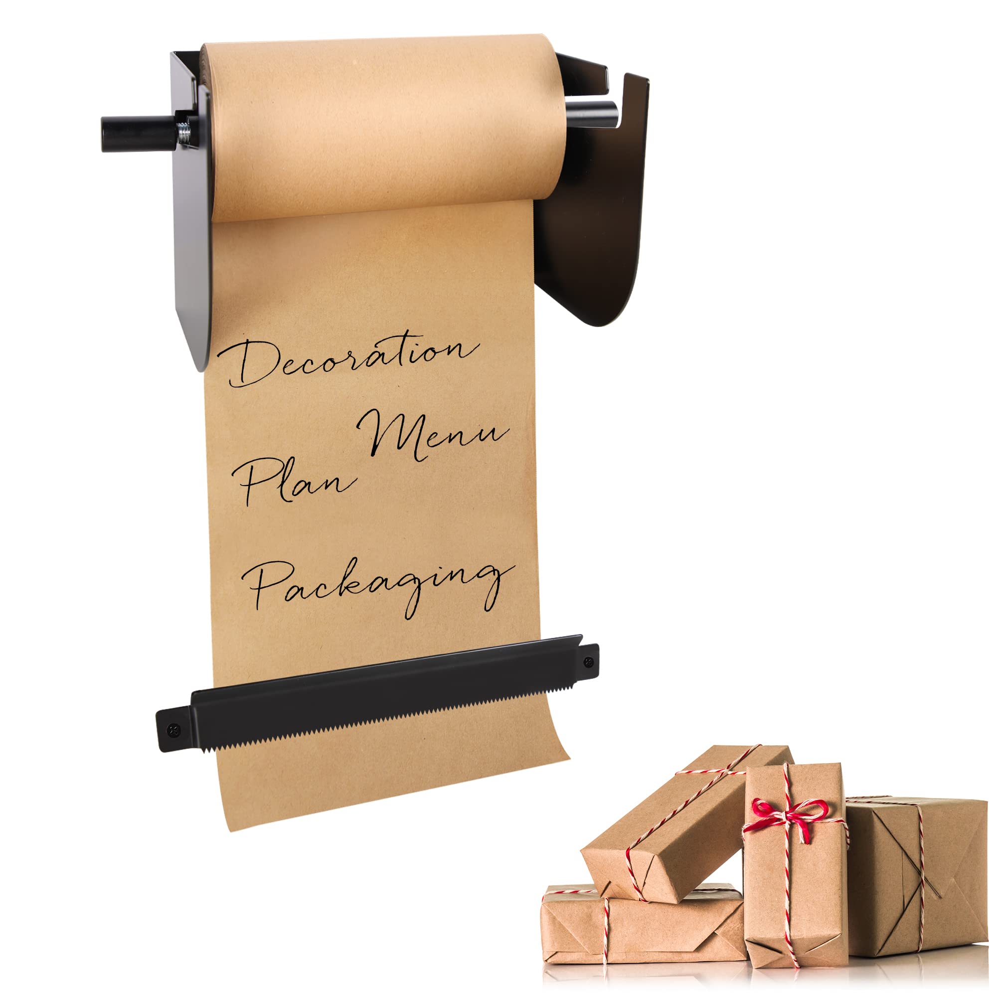 Orientools 8inch Paper Roll Dispenser And Cutter Wrapping Paper Cutter ...